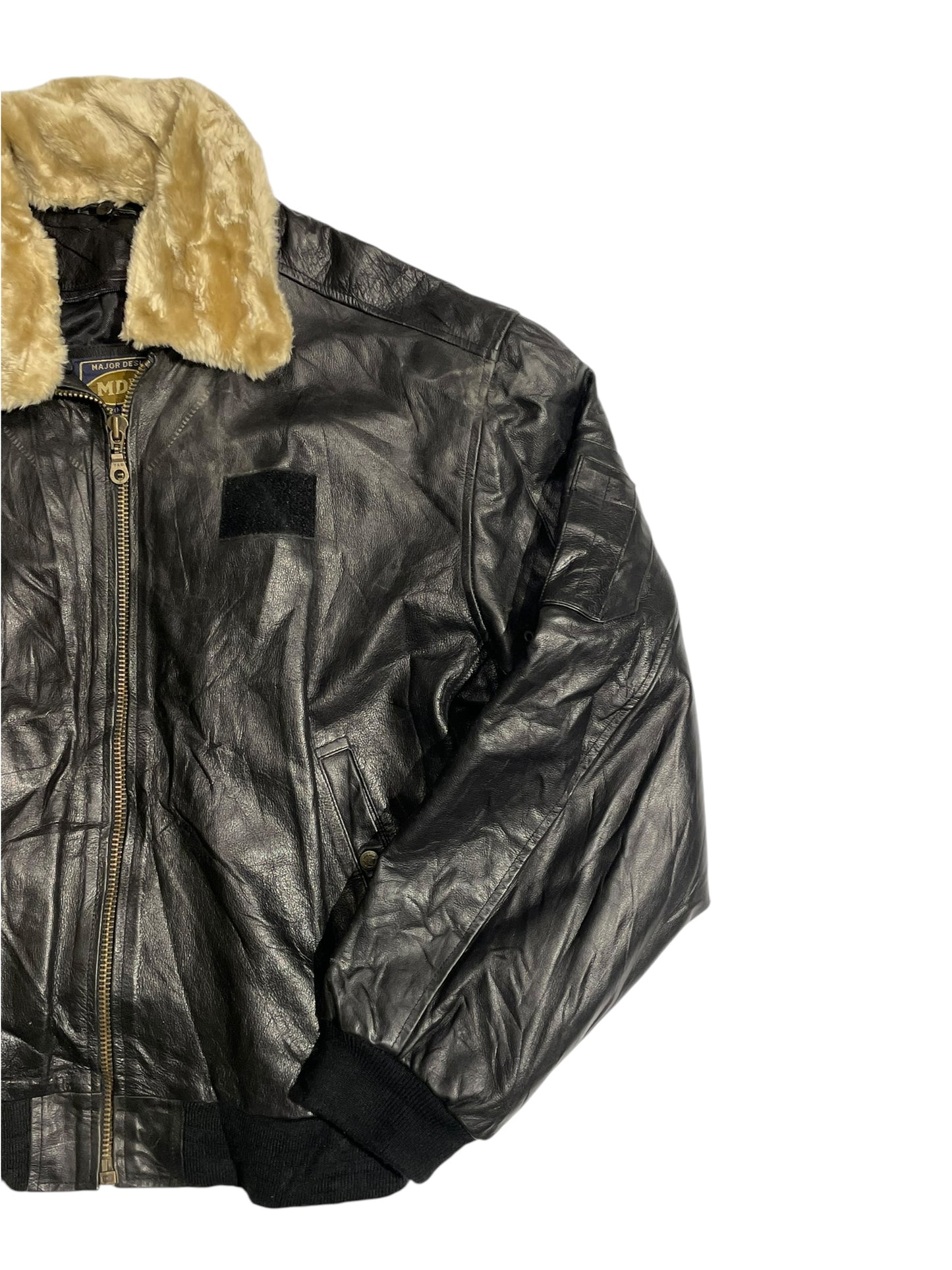 MDK heavy leather jacket – Яetrospect