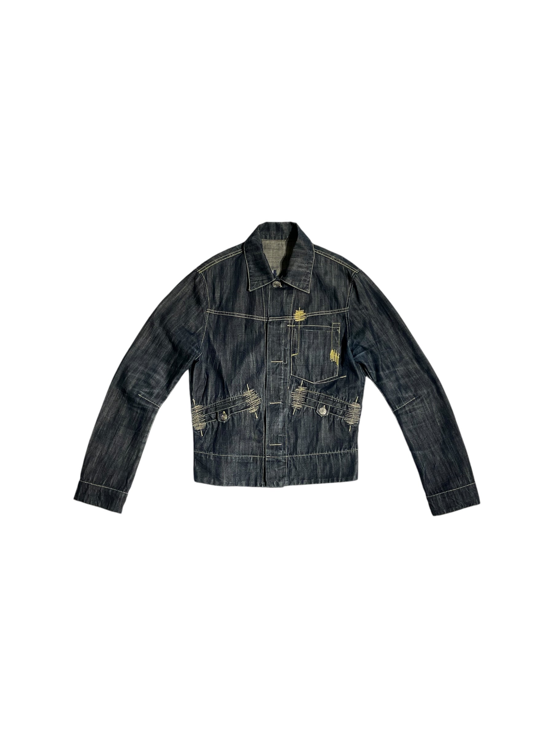 Guru LTD printed denim jacket – Яetrospect