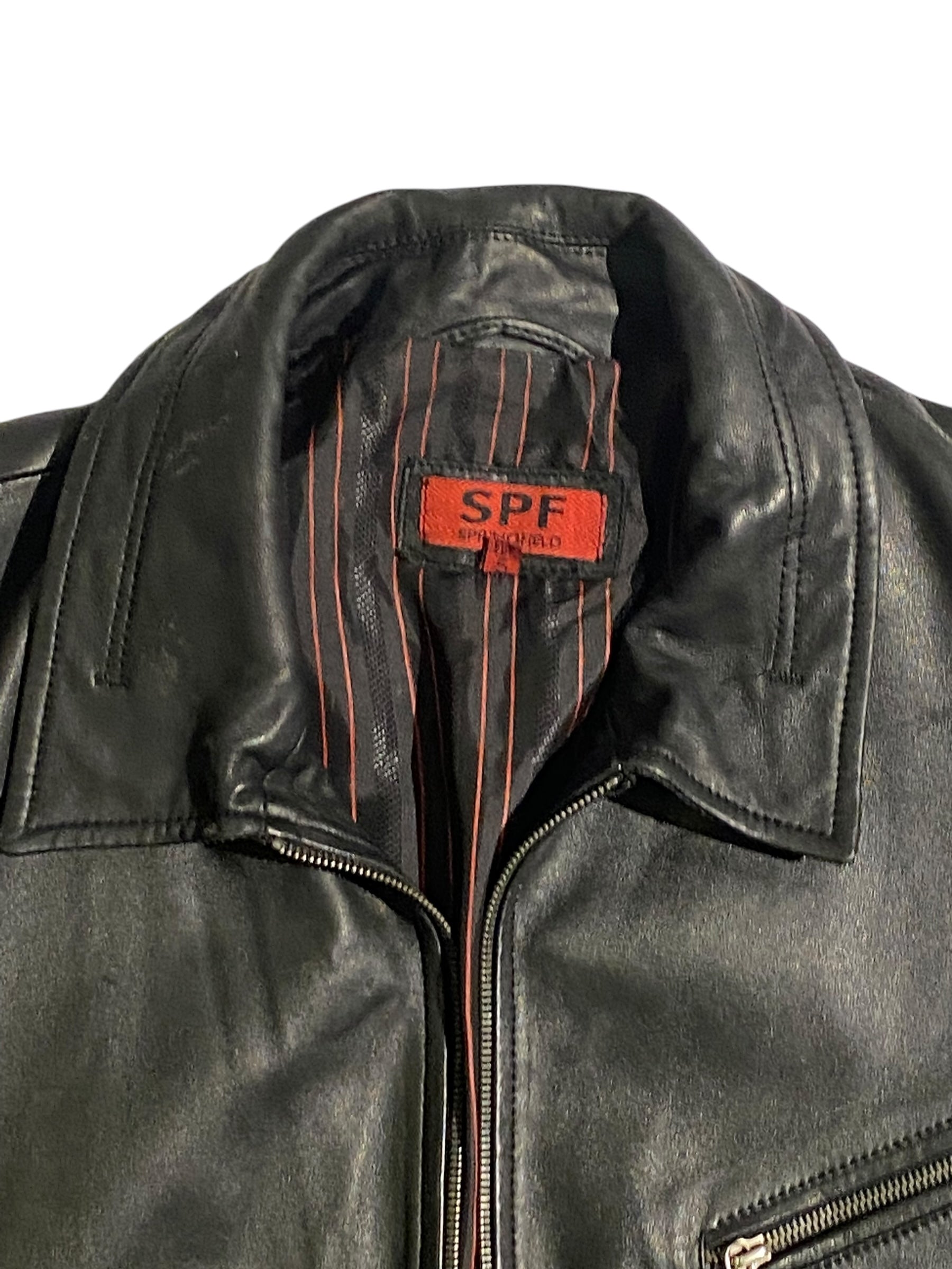 SPF leather jacket – Яetrospect