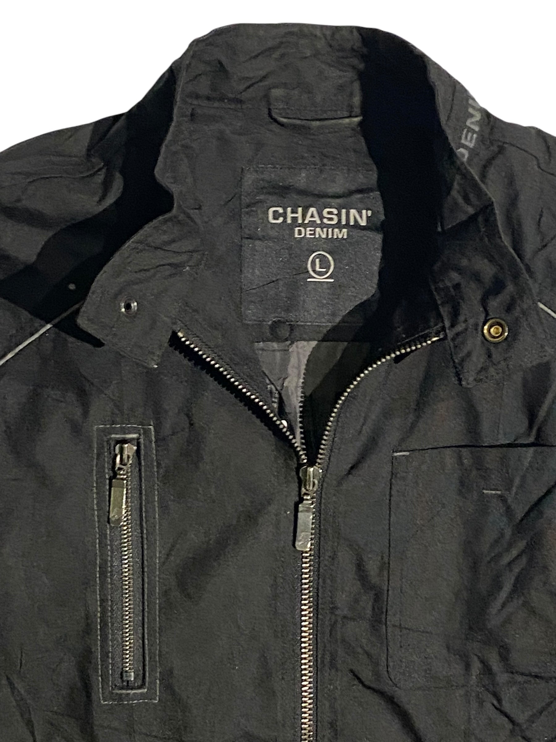 Chasin’ denim motorjacket – Яetrospect
