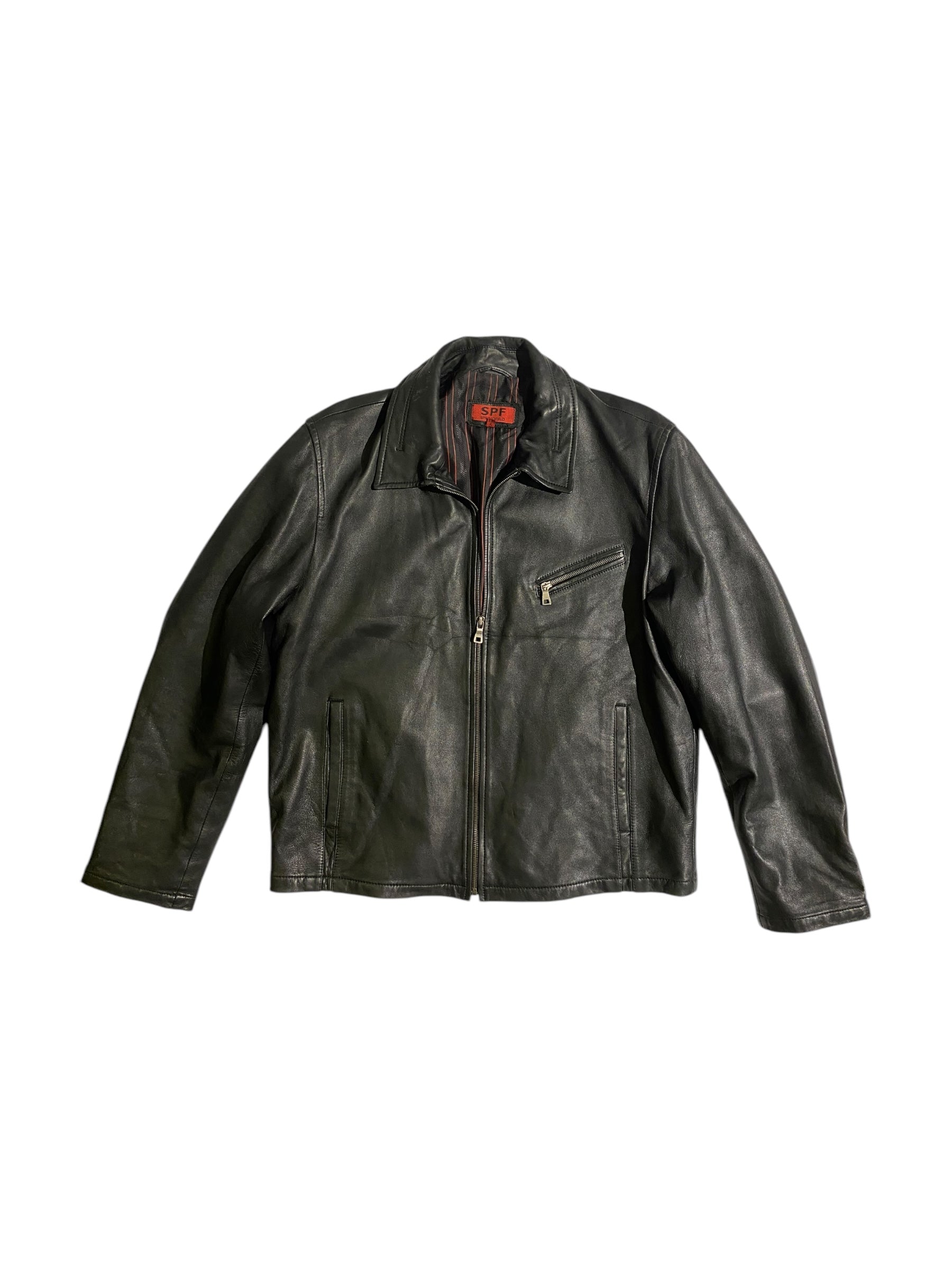 SPF leather jacket – Яetrospect