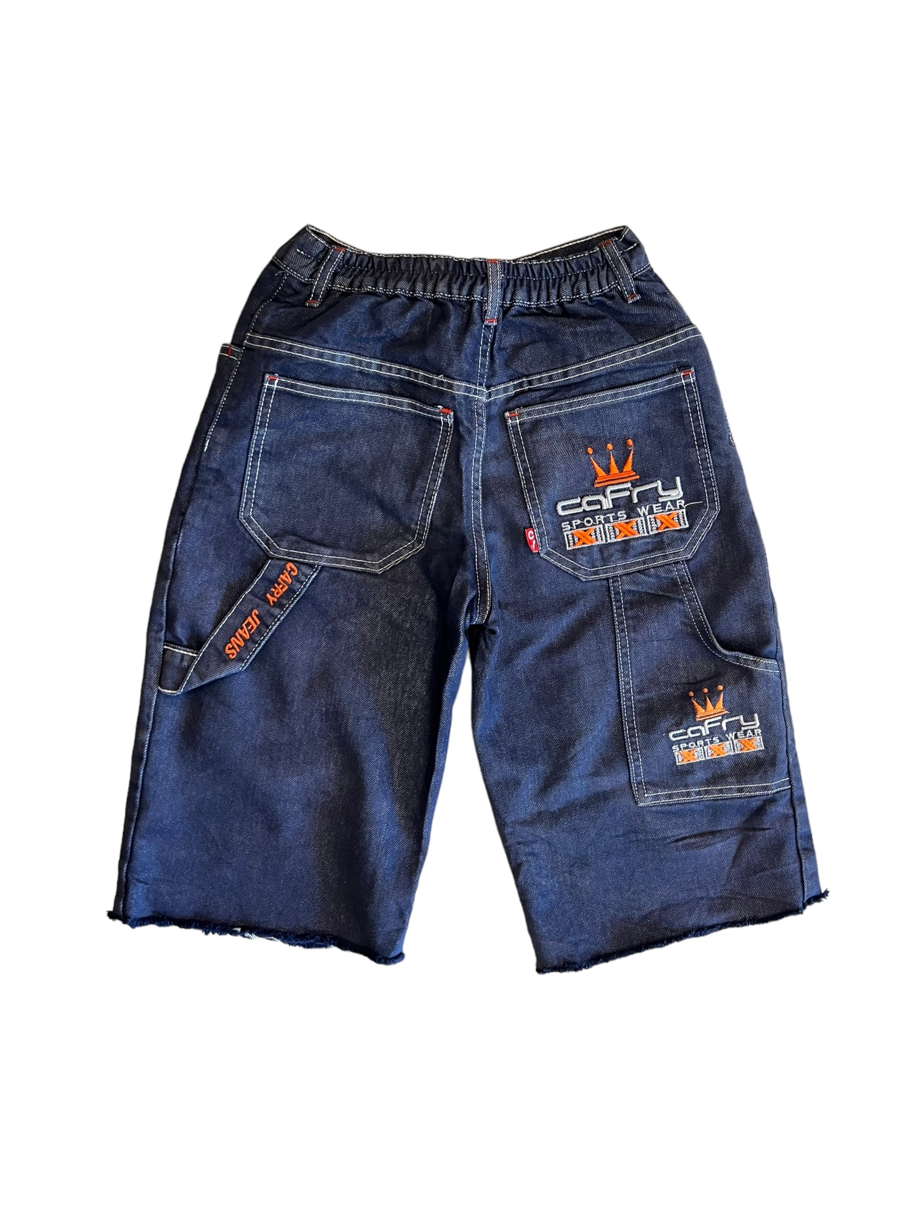 Cafry orange stitches jeans – Яetrospect
