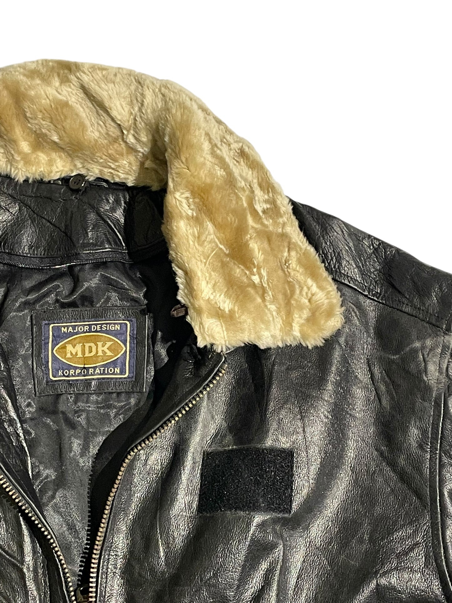 MDK heavy leather jacket – Яetrospect