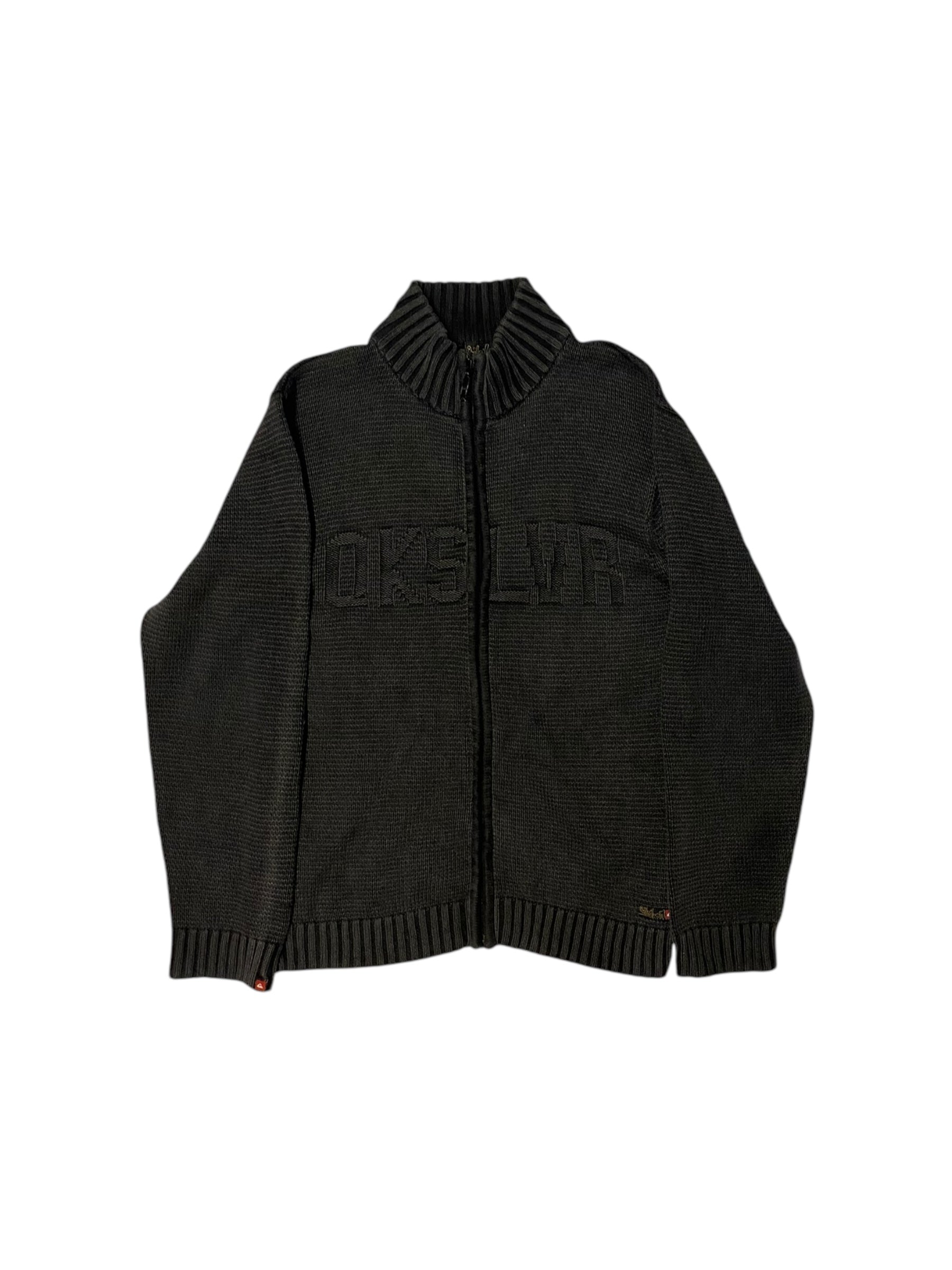 Quicksilver y2k embroidered zip up – Яetrospect