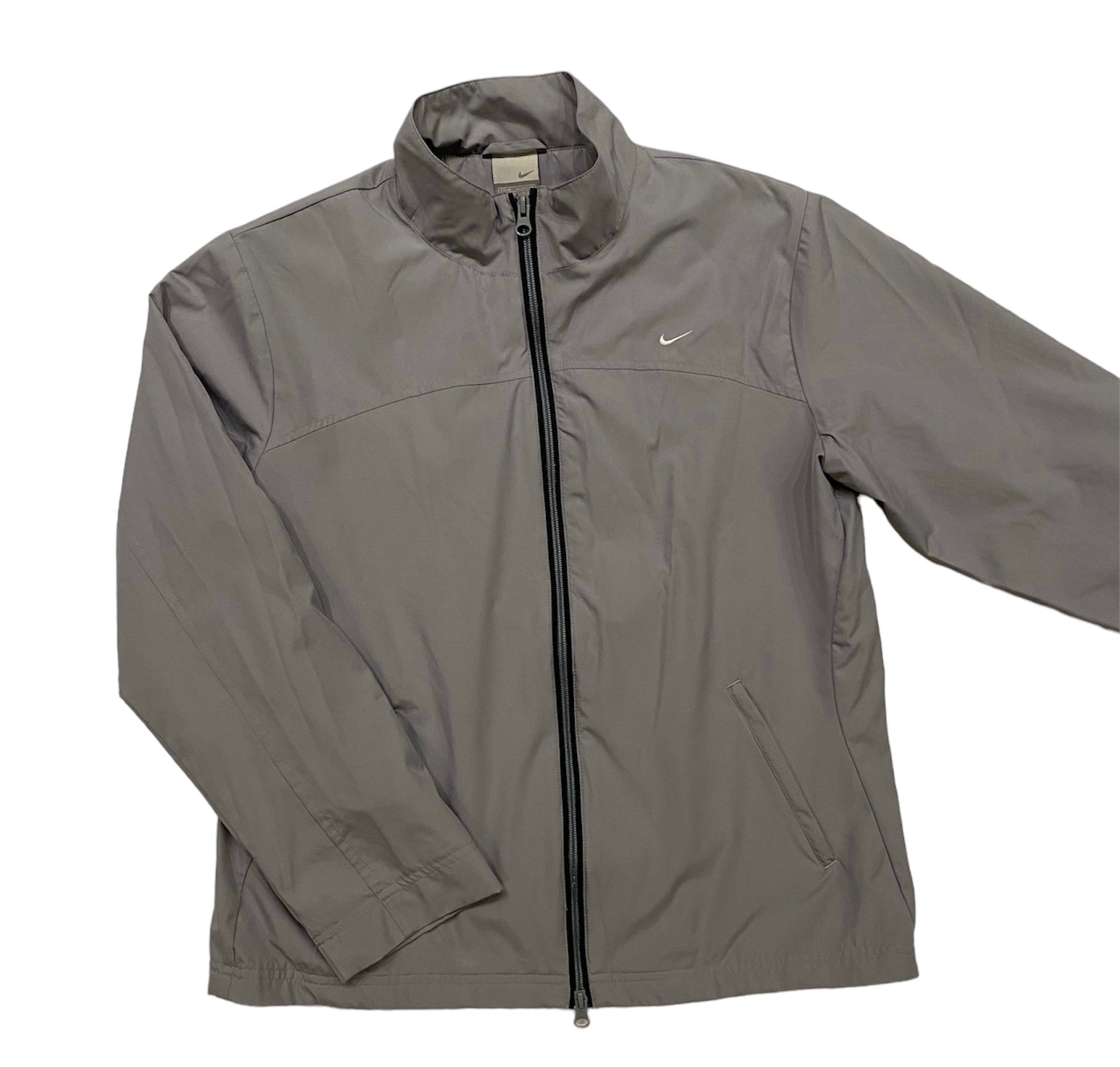 Nike grey tracksuit jacket – Яetrospect